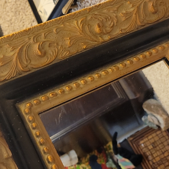 Bombay | Accents | Vintage Bombay Company Rectangular Gold Black ...